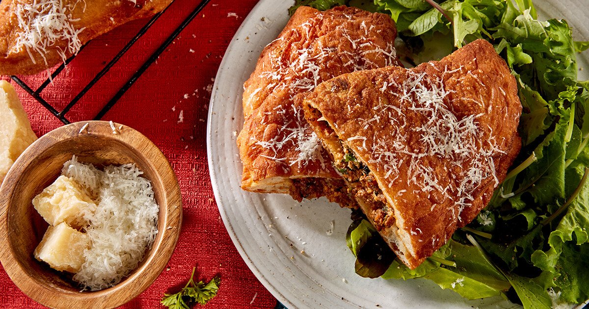 Calabrian Beef Calzone Recipe Calabrian Beef Calzone Recipe